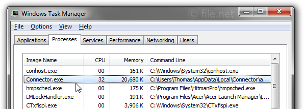 connector.exe Windows process - What is it?