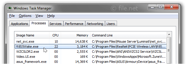 RtlS5Wake.exe Windows process - What is it?