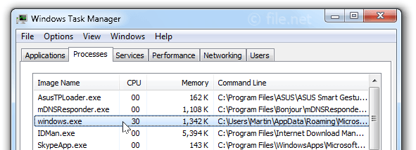Windows.exe Windows process - What is it?